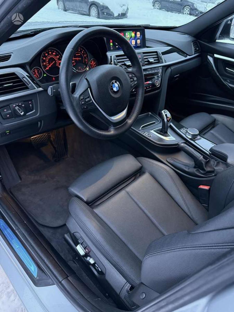 Pelēks BMW 330 2018 Viļņa, ar dzinēja tilpumu 2.00 L un nobraukumu 91 tūkst. km par 15300 €, foto 15 vietnē AUTOMOTO.COM.LV
