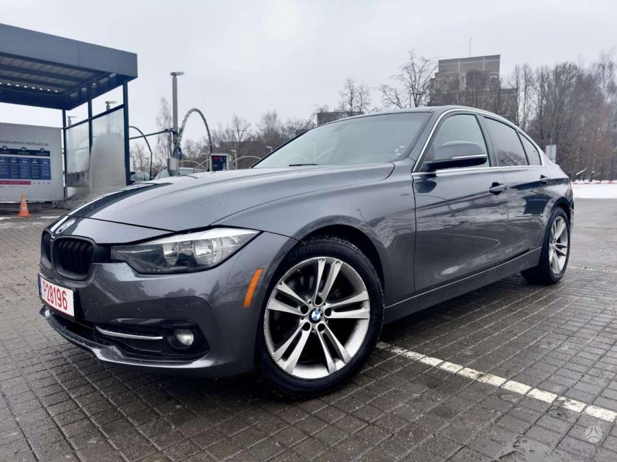 Pelēks BMW 330 2018 Viļņa, ar dzinēja tilpumu 2.00 L un nobraukumu 280 tūkst. km par 11700 €, foto 1 vietnē AUTOMOTO.COM.LV