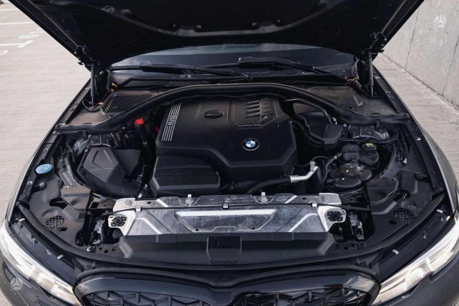 Pelēks BMW 330 2019 Viļņa, ar dzinēja tilpumu 2.00 L un nobraukumu 103 tūkst. km par 23500 €, foto 5 vietnē AUTOMOTO.COM.LV