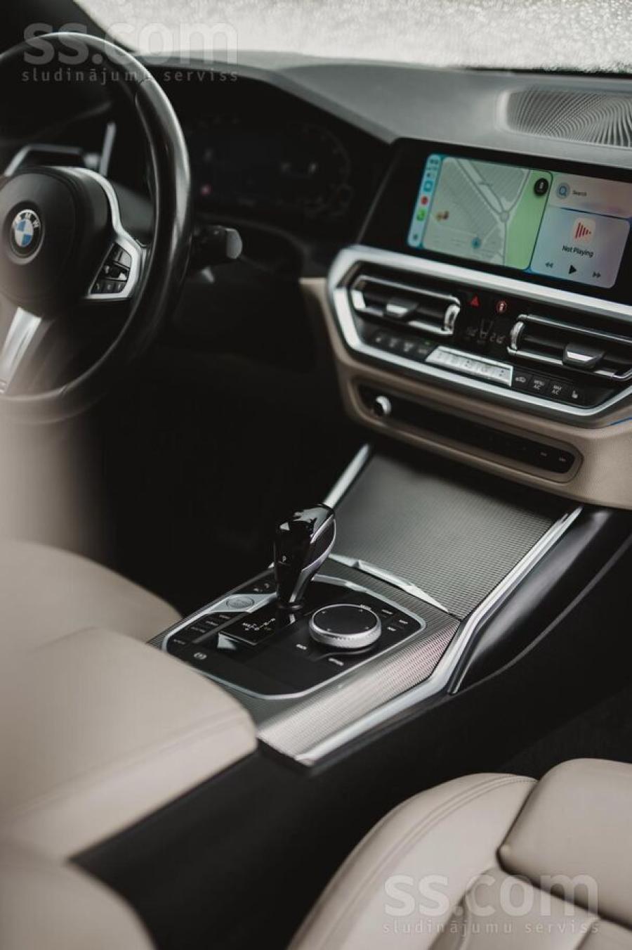 Grey BMW 330 2019 in Riga, with an engine capacity of 2.00 L and mileage of 175 thousand km for 25400 €, photo 5 on AUTOMOTO.COM.LV