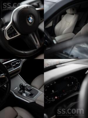 Grey BMW 330 2019 in Riga, with an engine capacity of 2.00 L and mileage of 175 thousand km for 25400 €, photo 7 on AUTOMOTO.COM.LV