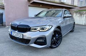 Grey BMW 330 2019 in Vilnius, with an engine capacity of 2.00 L and mileage of 85 thousand km for 27500 €, photo 3 on AUTOMOTO.COM.LV