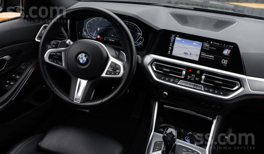 Pelēks BMW 330 2020 Jelgava, ar dzinēja tilpumu 2.00 L un nobraukumu 153 tūkst. km par 26500 €, foto 10 vietnē AUTOMOTO.COM.LV