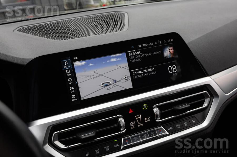 Pelēks BMW 330 2020 Jelgava, ar dzinēja tilpumu 2.00 L un nobraukumu 153 tūkst. km par 26500 €, foto 21 vietnē AUTOMOTO.COM.LV