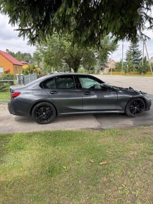 Grey BMW 330 2020 in Kazlu Ruda, with an engine capacity of 2.00 L and mileage of 117 thousand km for 11100 €, photo 4 on AUTOMOTO.COM.LV