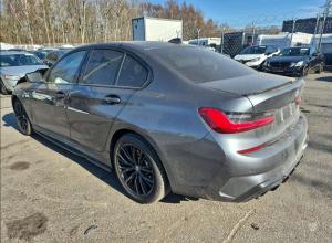 Grey BMW 330 2021 in Klaipeda, with an engine capacity of 2.00 L and mileage of 62 thousand km for 15400 €, photo 4 on AUTOMOTO.COM.LV