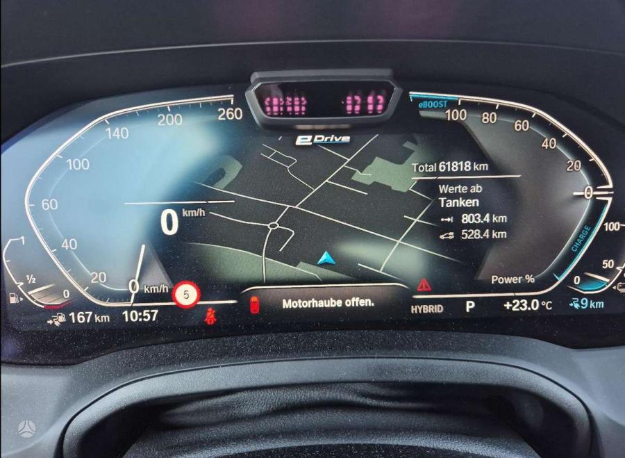 Grey BMW 330 2021 in Klaipeda, with an engine capacity of 2.00 L and mileage of 62 thousand km for 15400 €, photo 8 on AUTOMOTO.COM.LV