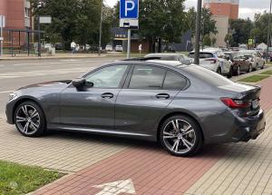 Grey BMW 330 2022 in Marijampole, with an engine capacity of 2.00 L and mileage of 60 thousand km for 28950 €, photo 5 on AUTOMOTO.COM.LV