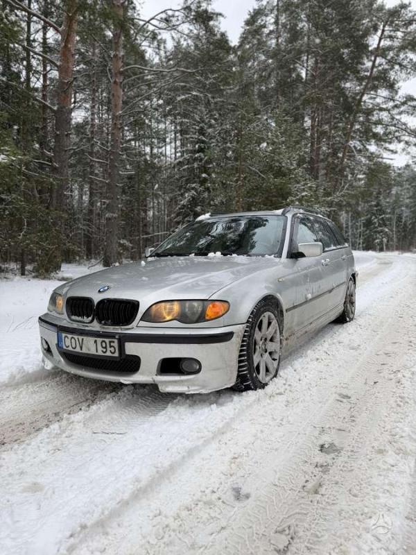 Grey BMW 330 2001 in Vilnius, with an engine capacity of 2.98 L and mileage of 370 thousand km for 2200 €, photo 1 on AUTOMOTO.COM.LV