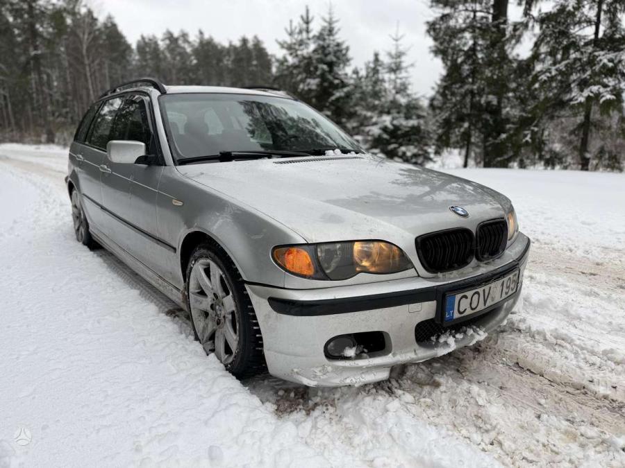 Pelēks BMW 330 2001 Viļņa, ar dzinēja tilpumu 2.98 L un nobraukumu 370 tūkst. km par 2200 €, foto 2 vietnē AUTOMOTO.COM.LV