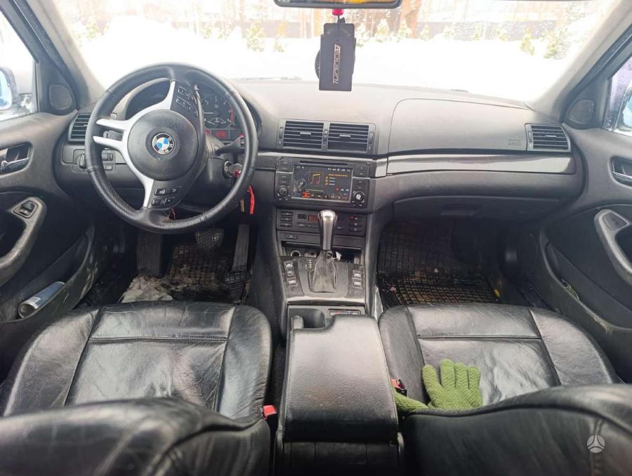 Pelēks BMW 330 2001 Plungė, ar dzinēja tilpumu 3.00 L un nobraukumu 354 tūkst. km par 1500 €, foto 8 vietnē AUTOMOTO.COM.LV
