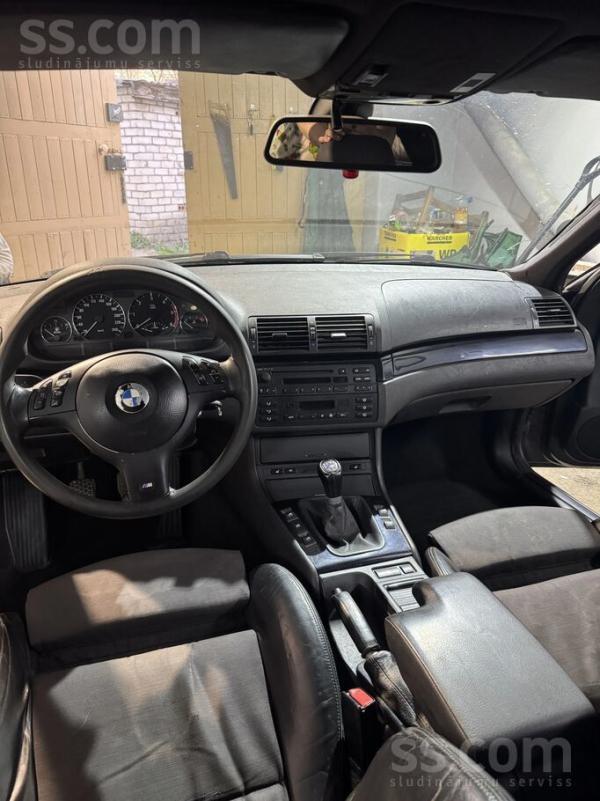 Grey BMW 330 2001 in Saldus, with an engine capacity of 3.00 L and mileage of 436 thousand km for 2550 €, photo 5 on AUTOMOTO.COM.LV