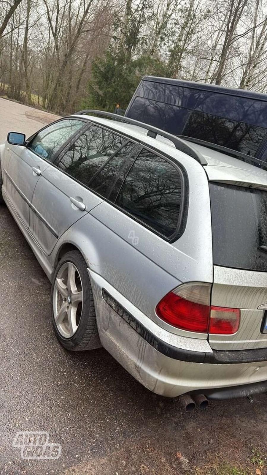Grey BMW 330 2002 in Alytus, with an engine capacity of 3.00 L and mileage of 430 thousand km for 1850 €, photo 2 on AUTOMOTO.COM.LV