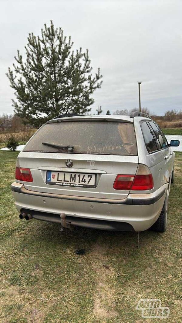 Grey BMW 330 2002 in Alytus, with an engine capacity of 3.00 L and mileage of 430 thousand km for 1850 €, photo 5 on AUTOMOTO.COM.LV