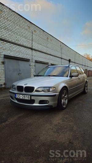 Grey BMW 330 2002 in Riga, with an engine capacity of 3.00 L and mileage of 408 thousand km for 2400 €, photo 5 on AUTOMOTO.COM.LV