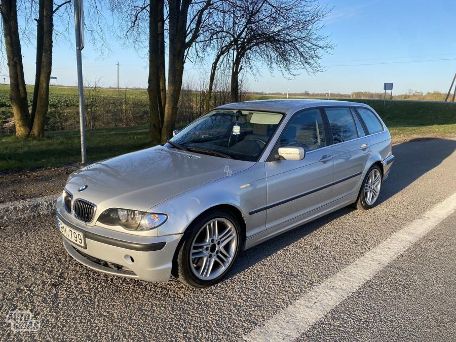 Pelēks BMW 330 2002 Vilkaviškis, ar dzinēja tilpumu 3.00 L un nobraukumu 299 tūkst. km par 1449 €, foto 1 vietnē AUTOMOTO.COM.LV