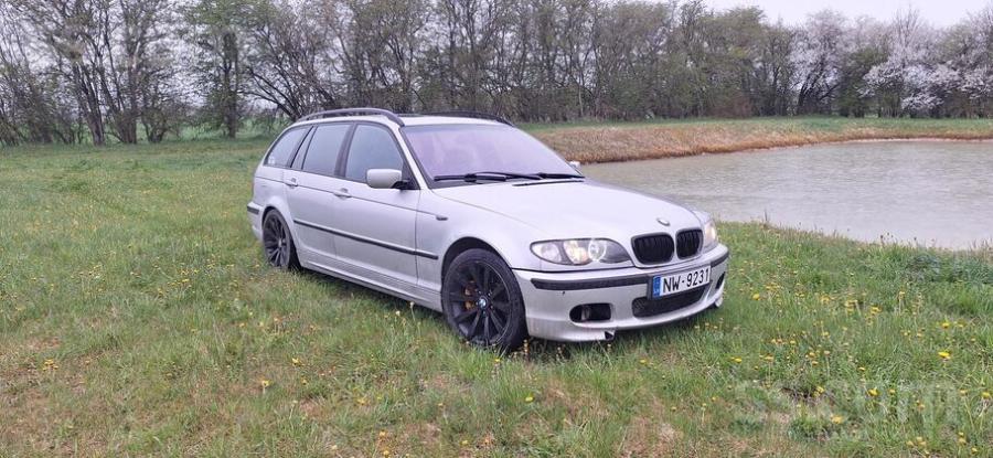Pelēks BMW 330 2002 Saldus, ar dzinēja tilpumu 3.00 L un nobraukumu 446 tūkst. km par 2000 €, foto 1 vietnē AUTOMOTO.COM.LV