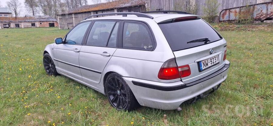 Pelēks BMW 330 2002 Saldus, ar dzinēja tilpumu 3.00 L un nobraukumu 446 tūkst. km par 2000 €, foto 3 vietnē AUTOMOTO.COM.LV
