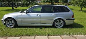 Grey BMW 330 2002 in Cesis, with an engine capacity of 3.00 L and mileage of 485 thousand km for 1100 €, photo 4 on AUTOMOTO.COM.LV