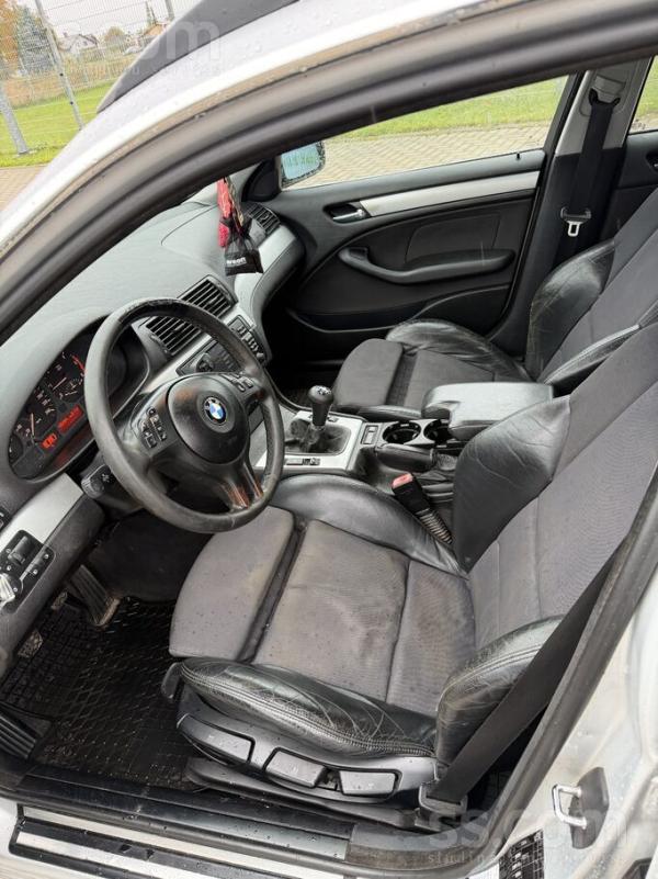Pelēks BMW 330 2002 Valmiera, ar dzinēja tilpumu 3.00 L un nobraukumu 430 tūkst. km par 2550 €, foto 10 vietnē AUTOMOTO.COM.LV