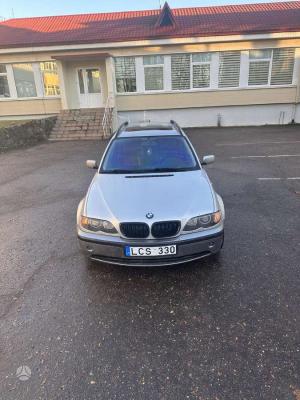 Pelēks BMW 330 2003 Elektrėnai, ar dzinēja tilpumu 2.99 L un nobraukumu 374 tūkst. km par 1250 €, foto  vietnē AUTOMOTO.COM.LV