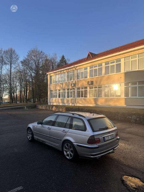 Pelēks BMW 330 2003 Elektrėnai, ar dzinēja tilpumu 2.99 L un nobraukumu 374 tūkst. km par 1250 €, foto 5 vietnē AUTOMOTO.COM.LV