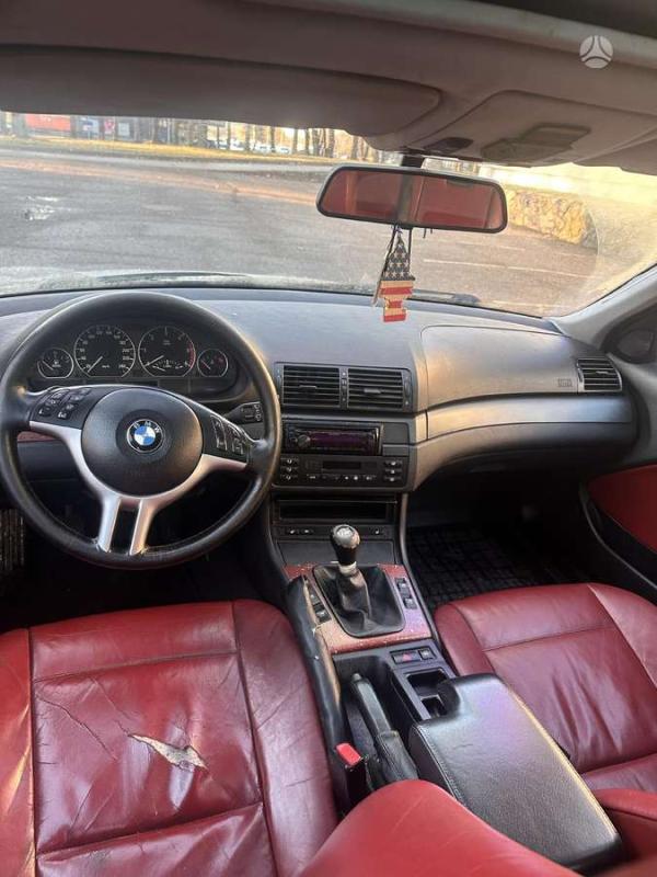 Pelēks BMW 330 2003 Elektrėnai, ar dzinēja tilpumu 2.99 L un nobraukumu 374 tūkst. km par 1250 €, foto 7 vietnē AUTOMOTO.COM.LV