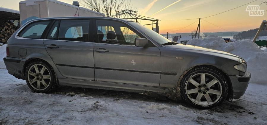 Grey BMW 330 2003 in Kaunas, with an engine capacity of 3.00 L and mileage of 377 thousand km for 2600 €, photo 2 on AUTOMOTO.COM.LV
