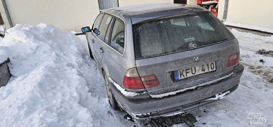 Grey BMW 330 2003 in Kaunas, with an engine capacity of 3.00 L and mileage of 377 thousand km for 2600 €, photo 5 on AUTOMOTO.COM.LV
