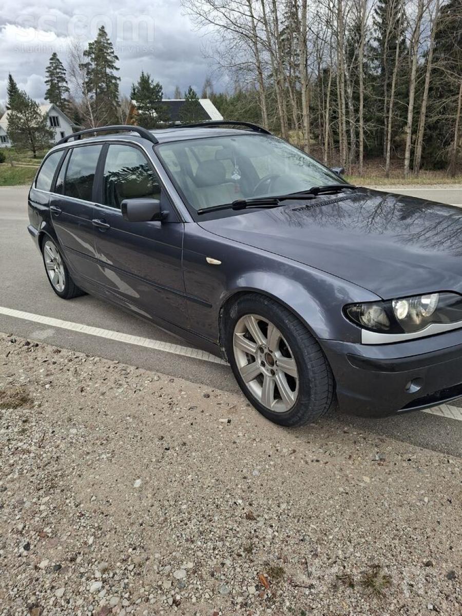 Grey BMW 330 2003 in Tukums, with an engine capacity of 3.00 L and mileage of 456 thousand km for 2500 €, photo 4 on AUTOMOTO.COM.LV