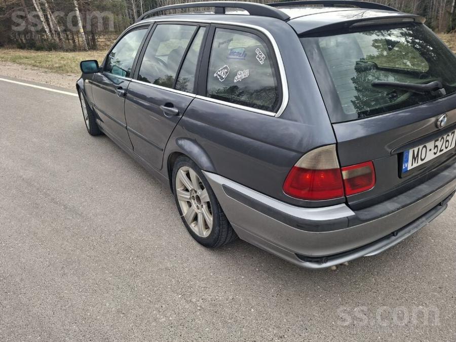 Grey BMW 330 2003 in Tukums, with an engine capacity of 3.00 L and mileage of 456 thousand km for 2500 €, photo 7 on AUTOMOTO.COM.LV