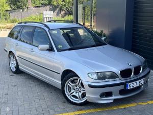 Pelēks BMW 330 2003 Kauņa, ar dzinēja tilpumu 2.99 L un nobraukumu 397 tūkst. km par 2250 €, foto  vietnē AUTOMOTO.COM.LV