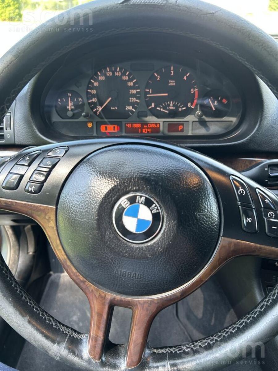 Pelēks BMW 330 2003 Ogre, ar dzinēja tilpumu 3.00 L un nobraukumu 340 tūkst. km par 3500 €, foto 12 vietnē AUTOMOTO.COM.LV