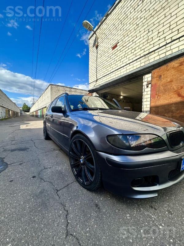 Grey BMW 330 2003 in Riga, with an engine capacity of 3.00 L and mileage of 489 thousand km for 2300 €, photo 3 on AUTOMOTO.COM.LV
