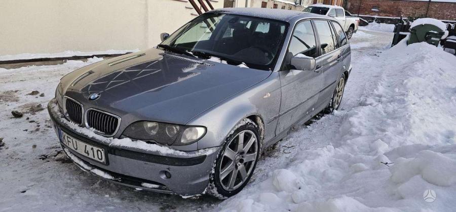 Grey BMW 330 2004 in Zarasai, with an engine capacity of 2.99 L and mileage of 377 thousand km for 2500 €, photo 1 on AUTOMOTO.COM.LV