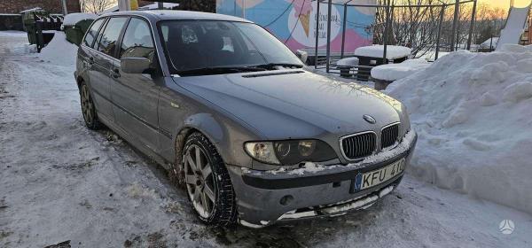 Grey BMW 330 2004 in Zarasai, with an engine capacity of 2.99 L and mileage of 377 thousand km for 2500 €, photo 2 on AUTOMOTO.COM.LV