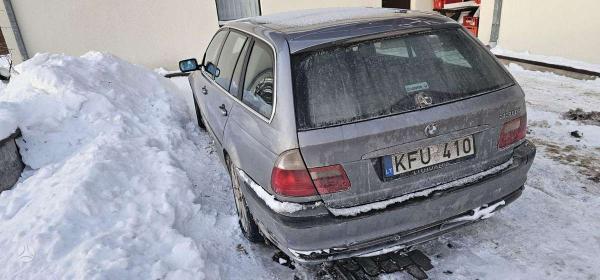 Grey BMW 330 2004 in Zarasai, with an engine capacity of 2.99 L and mileage of 377 thousand km for 2500 €, photo 5 on AUTOMOTO.COM.LV