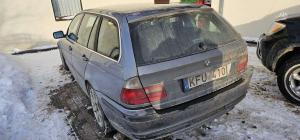 Grey BMW 330 2004 in Zarasai, with an engine capacity of 2.99 L and mileage of 377 thousand km for 2500 €, photo 20 on AUTOMOTO.COM.LV