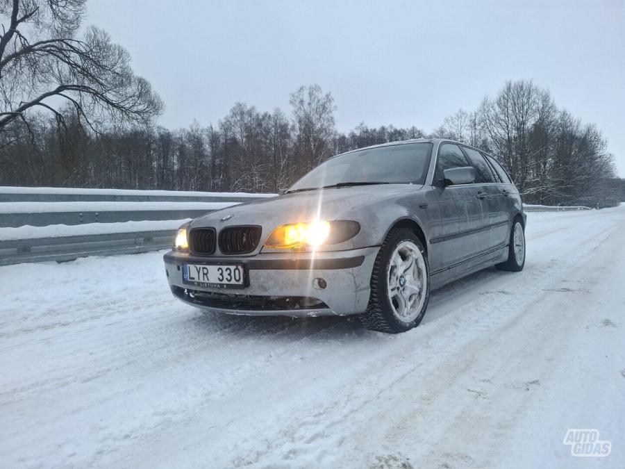 Grey BMW 330 2004 in Vilnius, with an engine capacity of 3.00 L and mileage of 343 thousand km for 1250 €, photo 1 on AUTOMOTO.COM.LV
