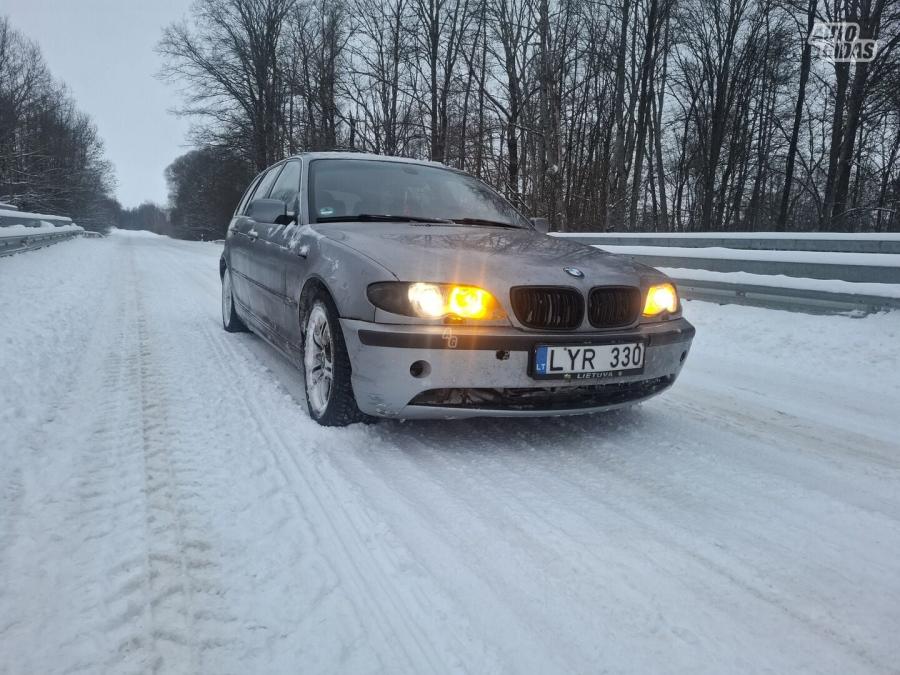 Grey BMW 330 2004 in Vilnius, with an engine capacity of 3.00 L and mileage of 343 thousand km for 1250 €, photo 2 on AUTOMOTO.COM.LV