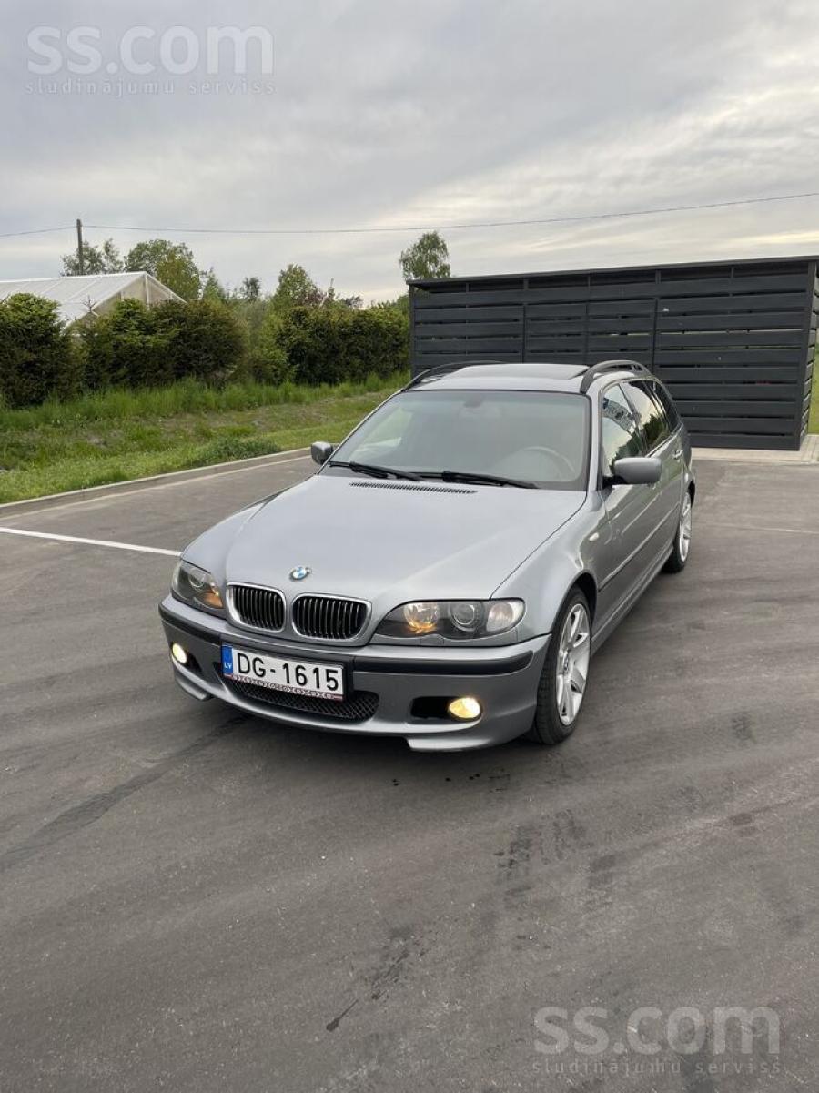 Pelēks BMW 330 2004 Liepāja, ar dzinēja tilpumu 3.00 L un nobraukumu 350 tūkst. km par 3850 €, foto 1 vietnē AUTOMOTO.COM.LV