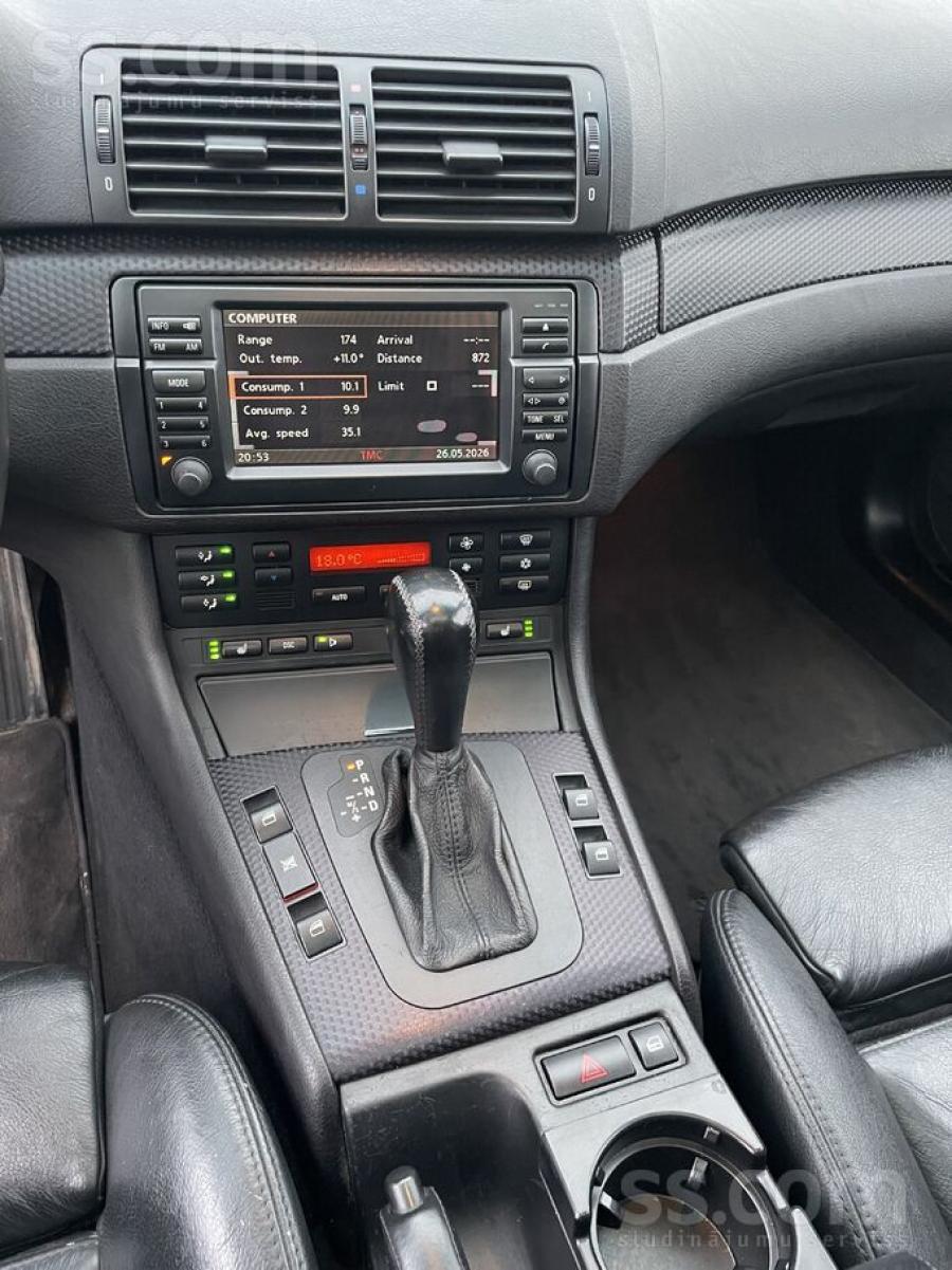 Pelēks BMW 330 2004 Liepāja, ar dzinēja tilpumu 3.00 L un nobraukumu 350 tūkst. km par 3850 €, foto 11 vietnē AUTOMOTO.COM.LV