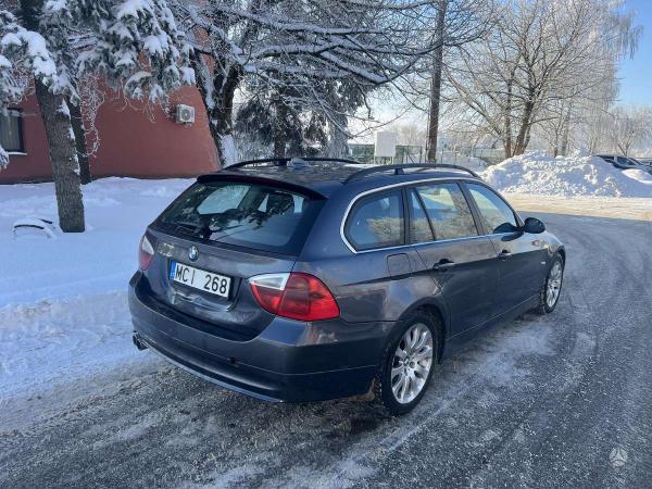 Grey BMW 330 2006 in Vilnius, with an engine capacity of 3.00 L and mileage of 262 thousand km for 3300 €, photo 5 on AUTOMOTO.COM.LV