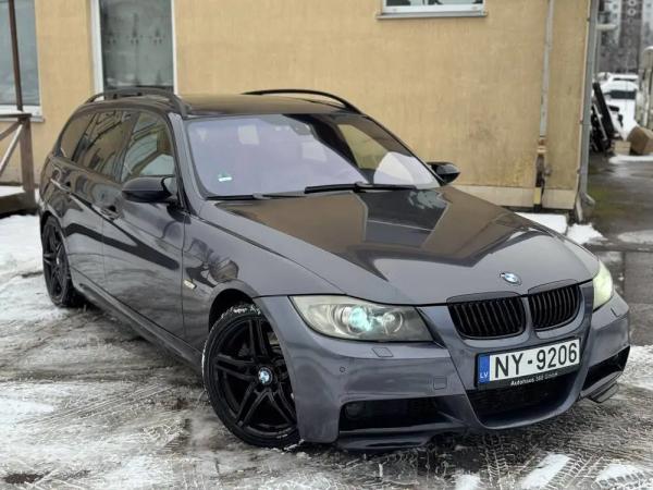 Grey BMW 330 2006 in Riga, with an engine capacity of 3.00 L and mileage of 343 thousand km for 5990 €, photo 1 on AUTOMOTO.COM.LV