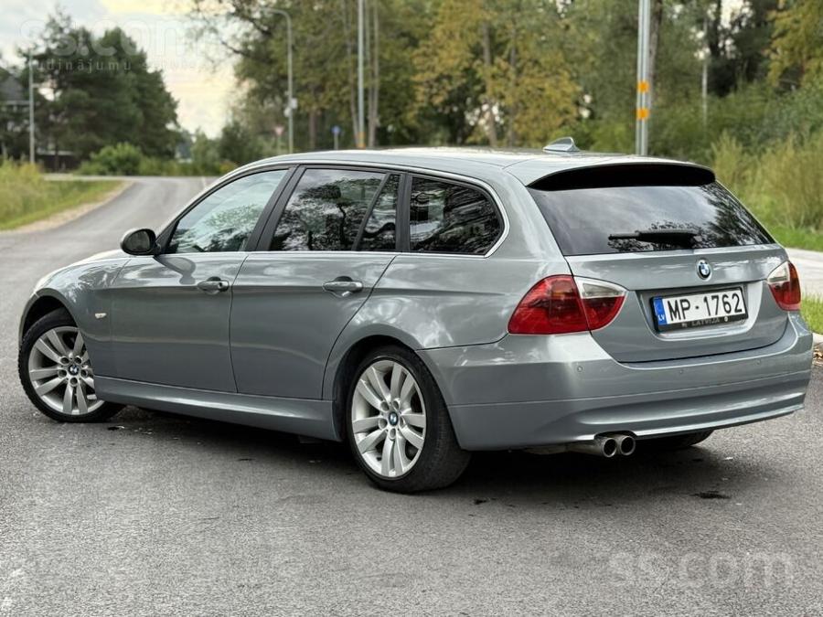 Grey BMW 330 2006 in Jelgava, with an engine capacity of 3.00 L and mileage of 355 thousand km for 4150 €, photo 5 on AUTOMOTO.COM.LV