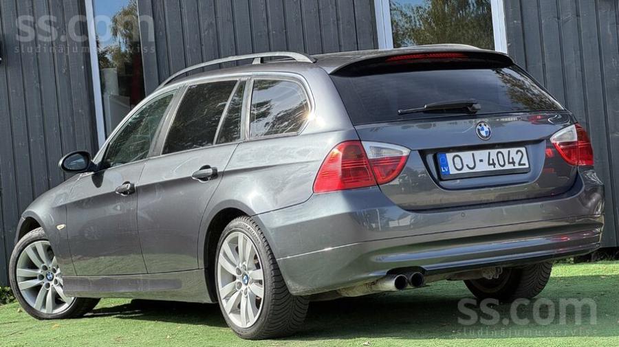 Grey BMW 330 2006 in Riga, with an engine capacity of 3.00 L and mileage of 346 thousand km for 2950 €, photo 4 on AUTOMOTO.COM.LV
