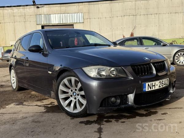 Grey BMW 330 2007 in Rezekne, with an engine capacity of 3.00 L and mileage of 368 thousand km for 2900 €, photo 1 on AUTOMOTO.COM.LV