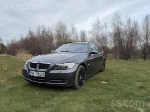 Grey BMW 330 2007 in Ventspils, with an engine capacity of 3.00 L and mileage of 375 thousand km for 4700 €, photo  on AUTOMOTO.COM.LV