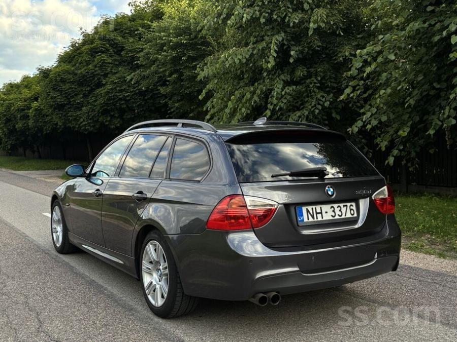 Grey BMW 330 2007 in Riga, with an engine capacity of 3.00 L and mileage of 278 thousand km for 5150 €, photo 5 on AUTOMOTO.COM.LV