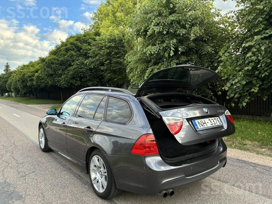 Grey BMW 330 2007 in Riga, with an engine capacity of 3.00 L and mileage of 278 thousand km for 5150 €, photo 6 on AUTOMOTO.COM.LV